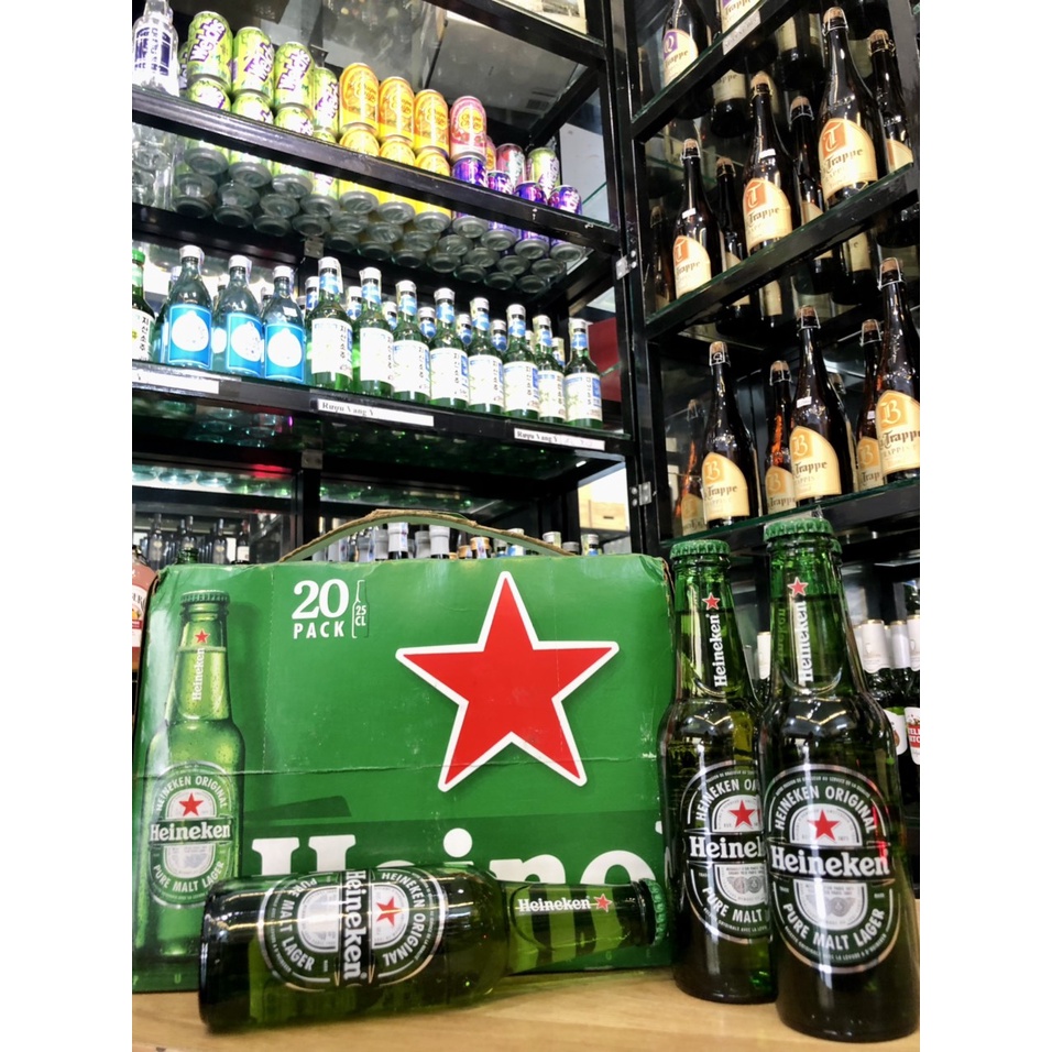 Bia Ken Pháp 20 chai X 250ml 5%[ Ship Siêu Tốc HCM ] | Shopee Việt Nam