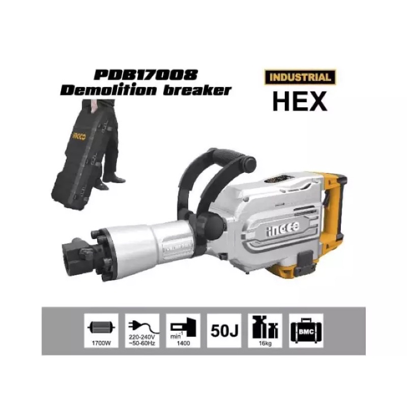 MÁY ĐỤC BÊ TÔNG 1700W PDB17008 INGCO | Shopee Việt Nam