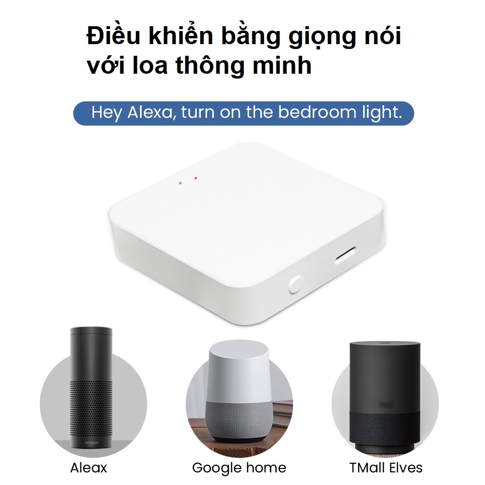 Bộ Hub WIFI Trung Tâm Gateway TUYA Zigbee - Bluetooth | Shopee Việt Nam