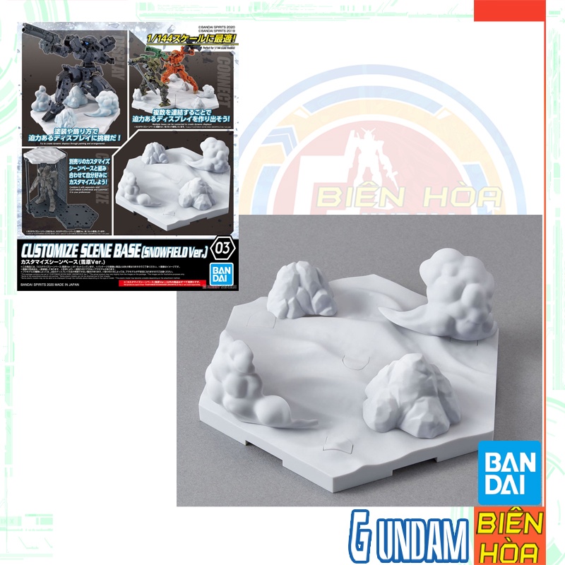 Bộ lắp ráp Customize Scene Base (Snow Field Ver.) | Shopee Việt Nam
