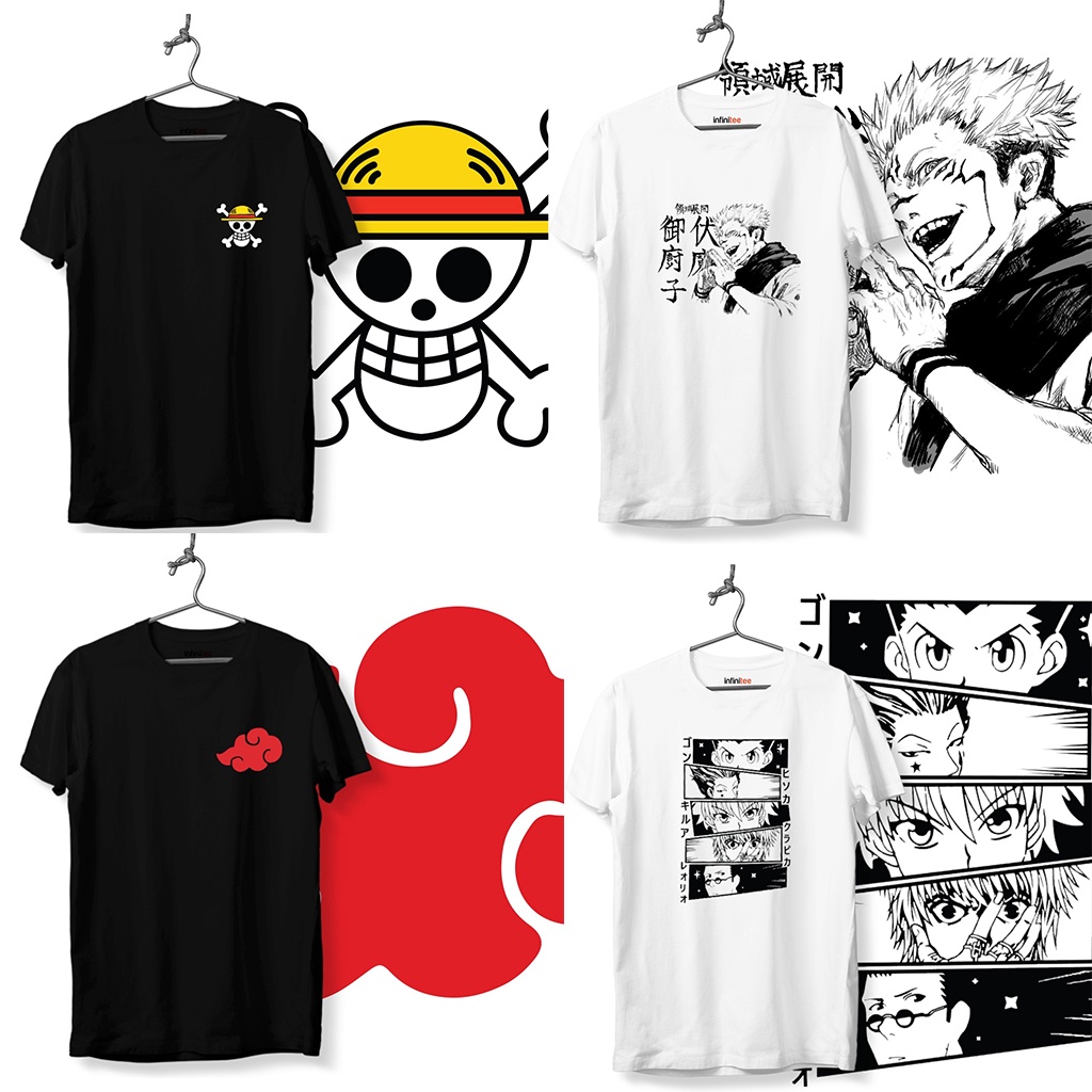 Áo One Piece - BST Áo thun in hình Anime Jujutsu Kaisen -HunterxHunter ...