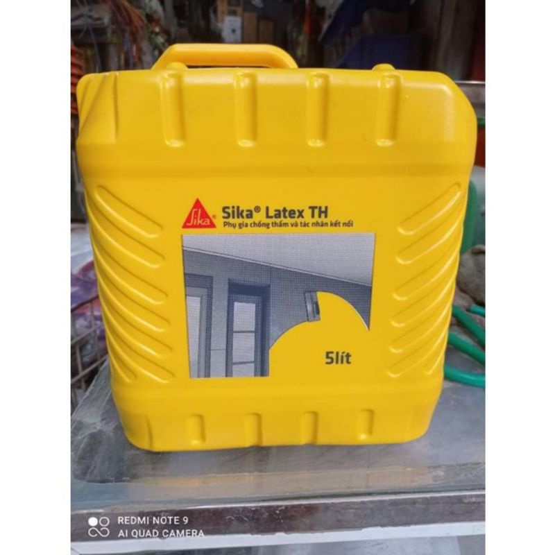 Sika Latex TH( can 5lit) & Hka latex (can 5 lít)- phụ gia chống thấm | Shopee Việt Nam
