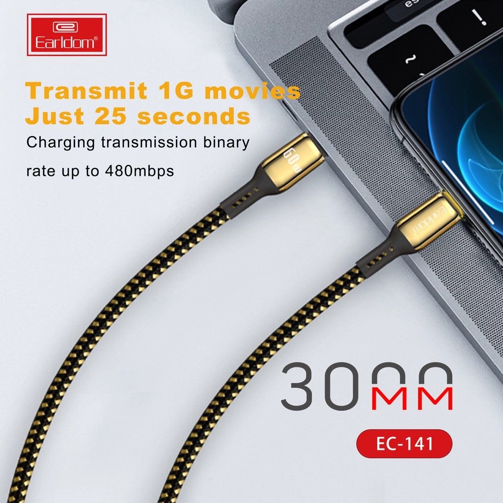 Dây Cáp Sạc Nhanh Dài 3M Earldom EC-141 | Shopee Việt Nam