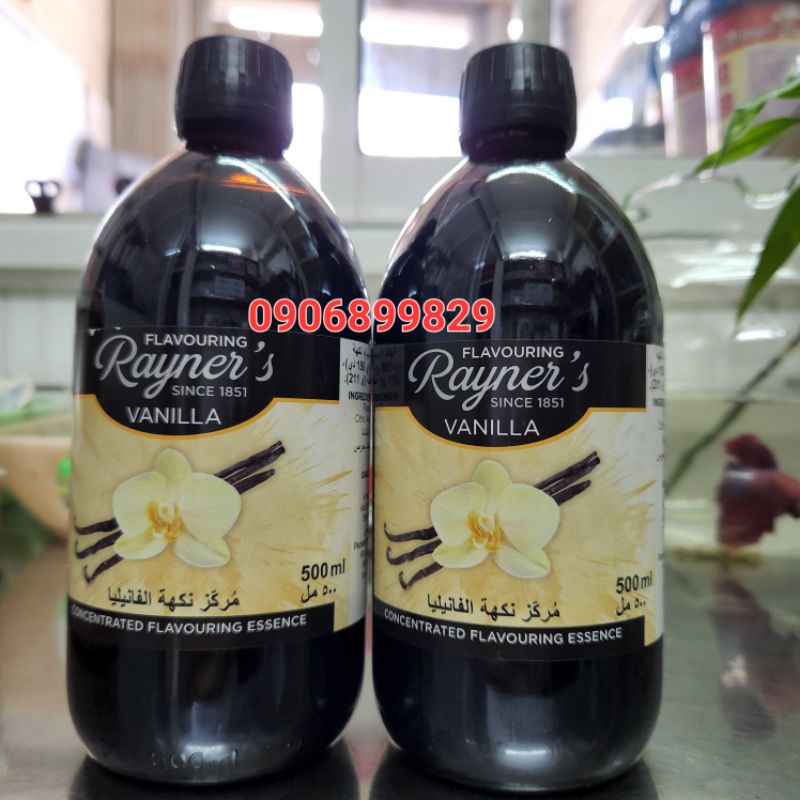 Hương vani - Vani nước- Hương Vanilla Rayner's 500ml / Hsd: 2027 ...