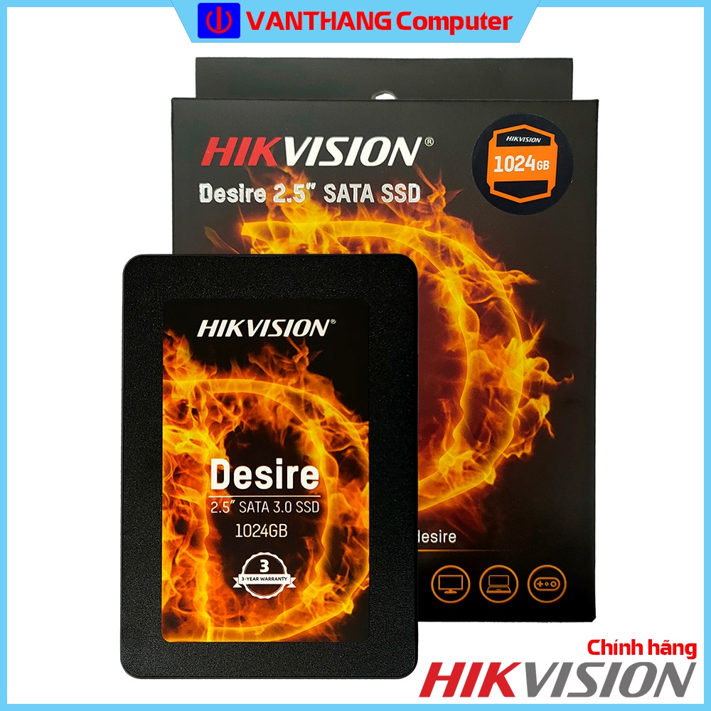 Hikvision Desire 1024G - Ổ cứng SSD 2.5 inch SATA III Tốc độ 560MB/s ...