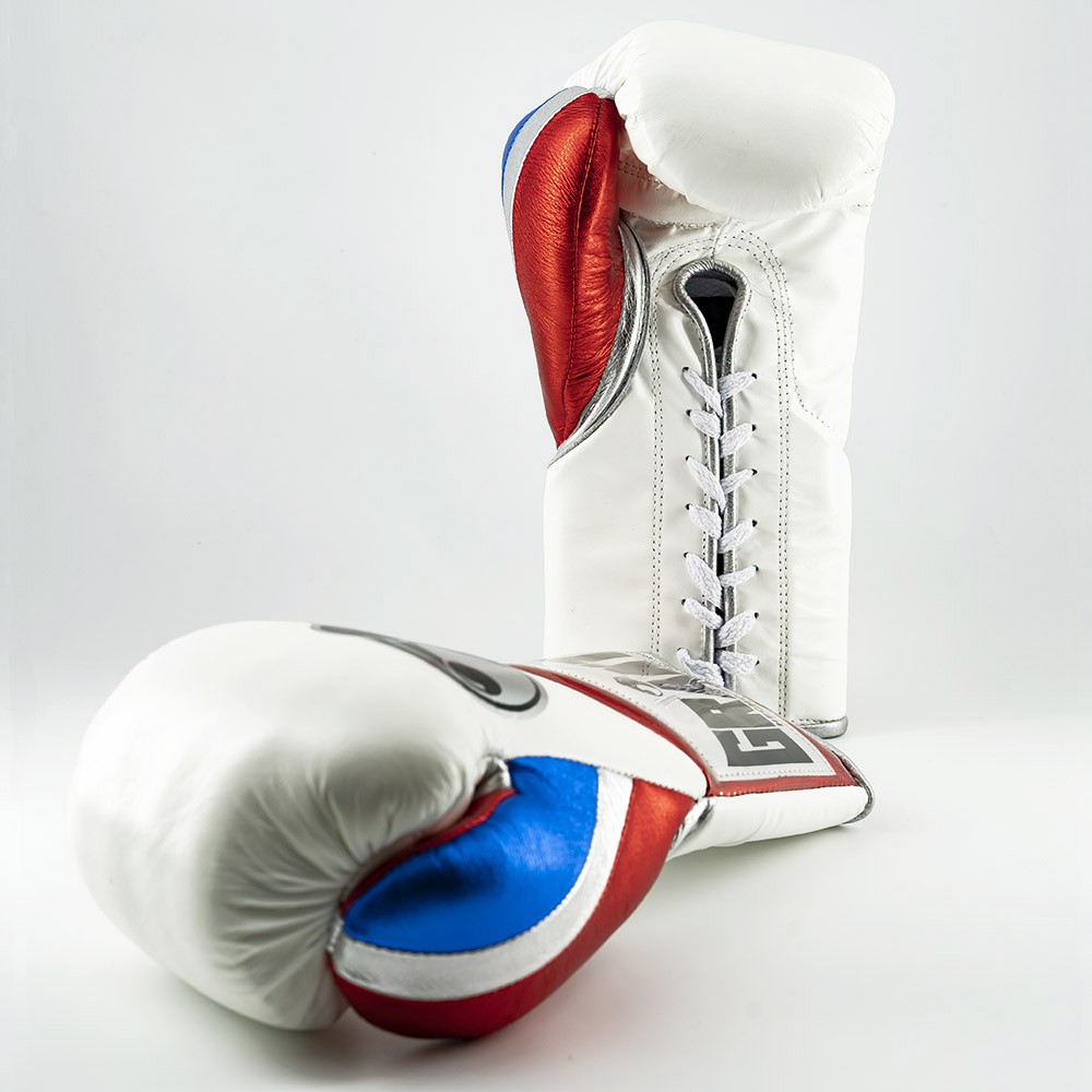 Găng tay boxing GRANT CUSTOM PRO MOVIE GLOVES-CREED 2-WHITE/METALLIC ...