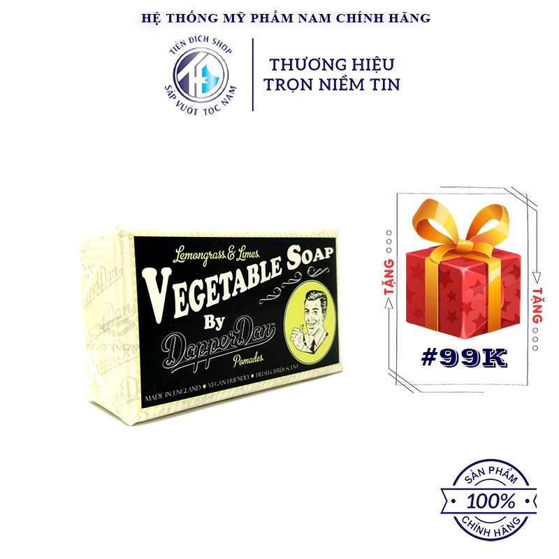 [Chính hãng] - Xà phòng nam Dapper Dan Vegetable Soap cao cấp Anh Quốc ...