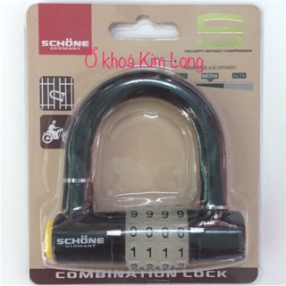 Ổ khoá số chữ U SCHONE SC-801 chính hãng không khoá được xe máy ...