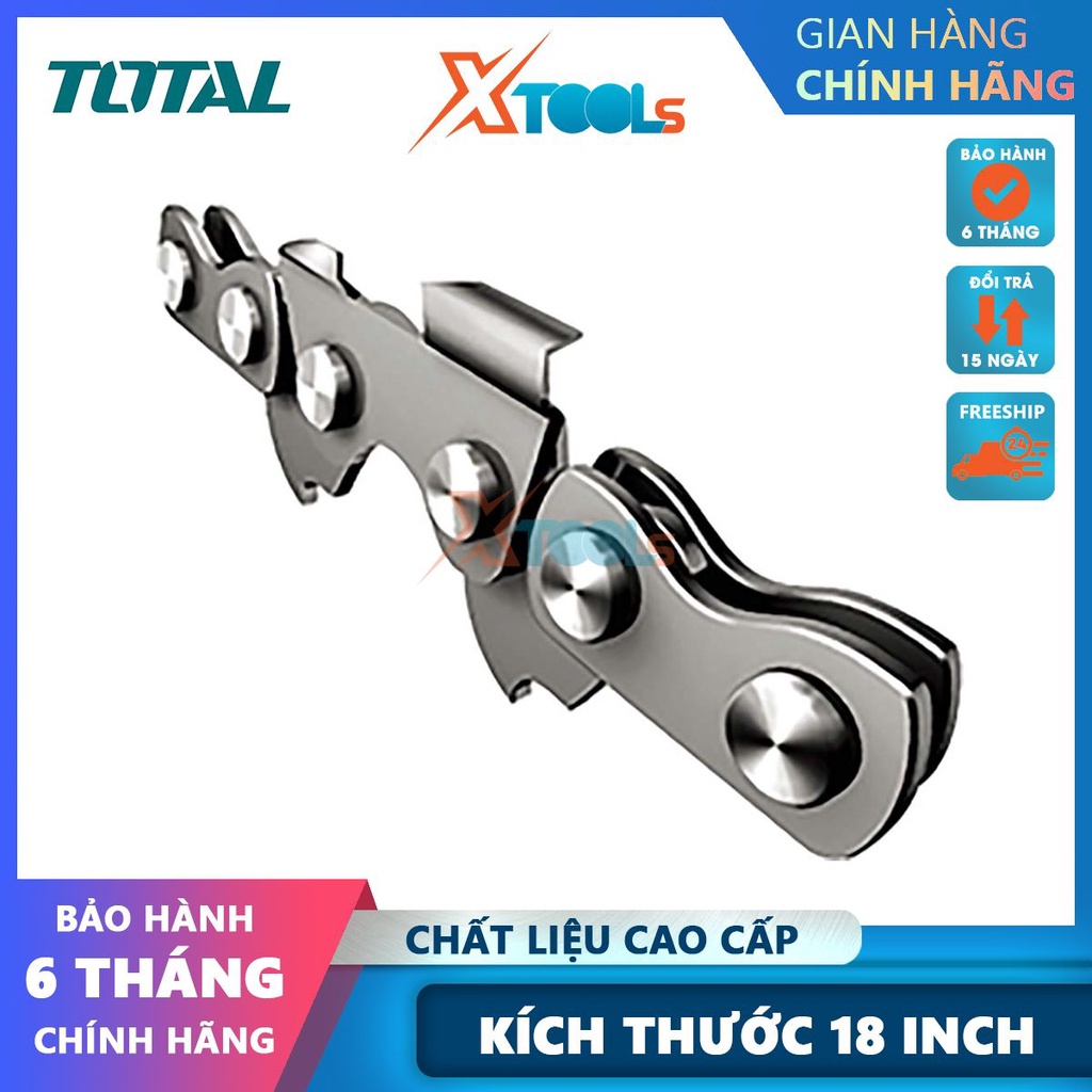 Dây cưa xích 18inch TOTAL TGTSC51801, đóng gói vỉ nhựa kép, thích hợp ...
