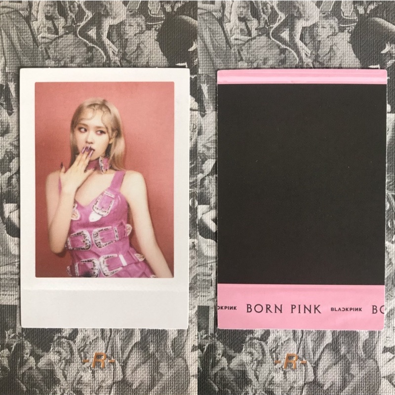 [official Toploader]blackpink Pola Rosé Trong Album Born Pink Shopee