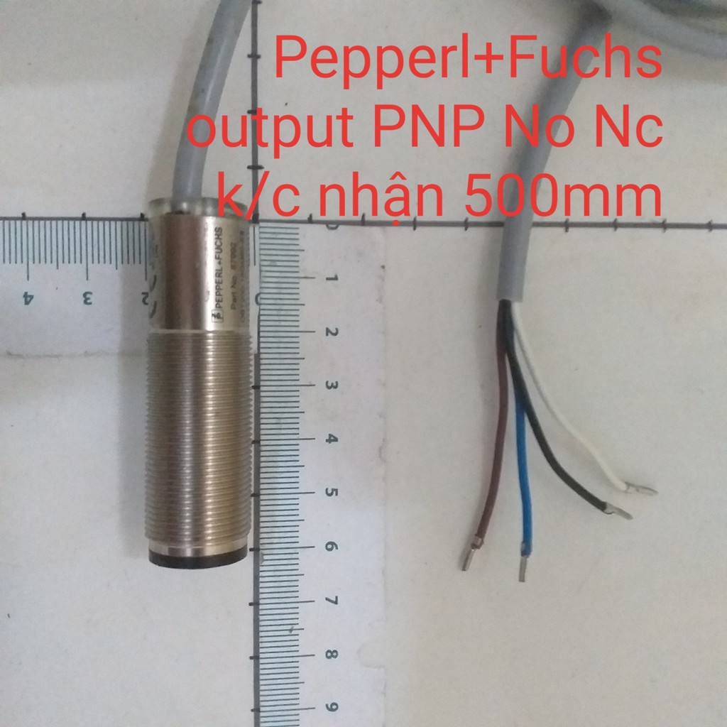 CẢM BIẾN QUANG TRỤ TRÒN PHI 18MM PNP NO VÀ NC PEPPERL+FUCHS | Shopee Việt Nam