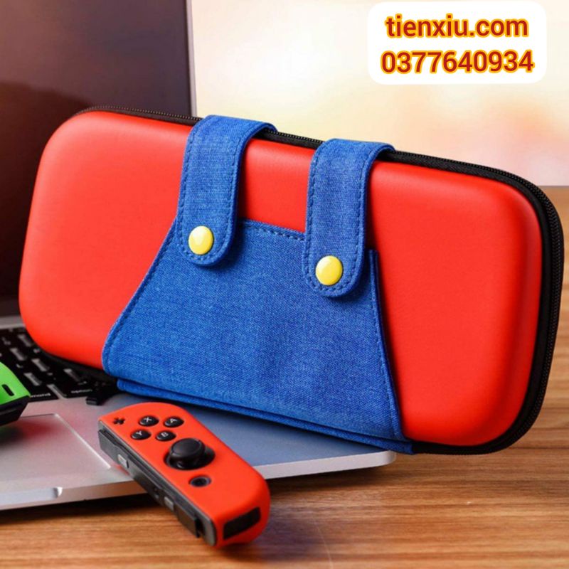 Hộp đựng Nintendo Switch Oled V1 V2 Mario Túi đựng Mario Máy Nintendo