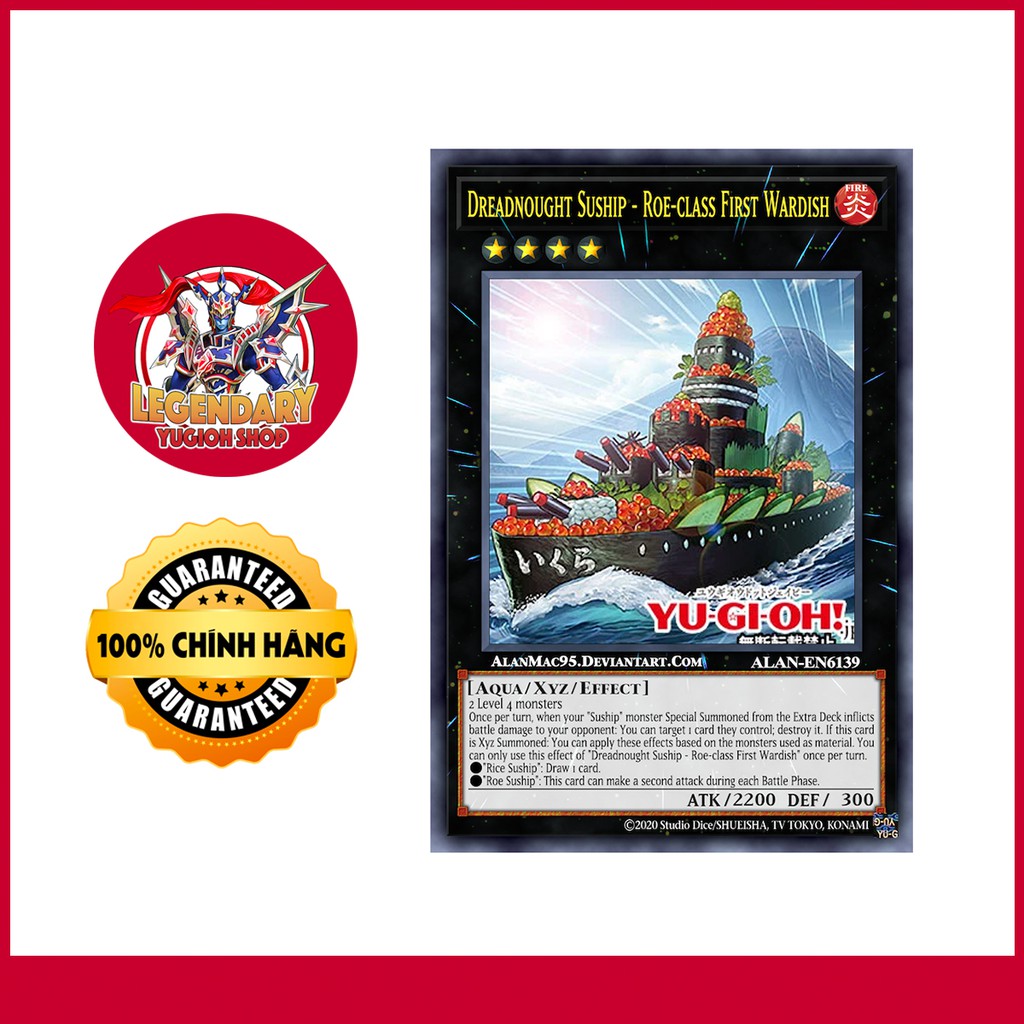 [Thẻ Bài Yugioh Chính Hãng] Gunkan Suship Ikura-Class Dreadnought | Shopee Việt Nam