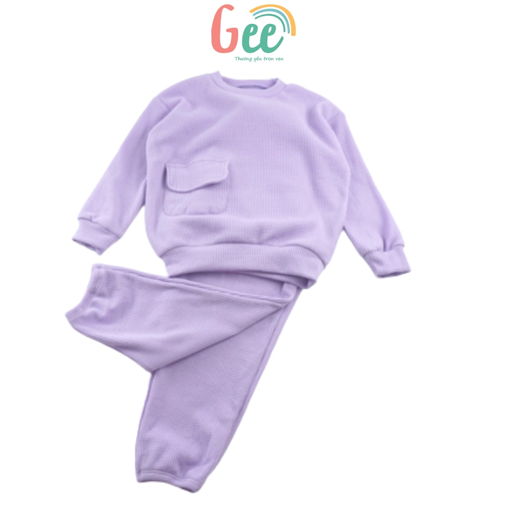 Bộ Quần Áo Bomber Thu Đông Gee Bé Trai Bé Gái, Đồ Dài Tay Trẻ Em Vải ...