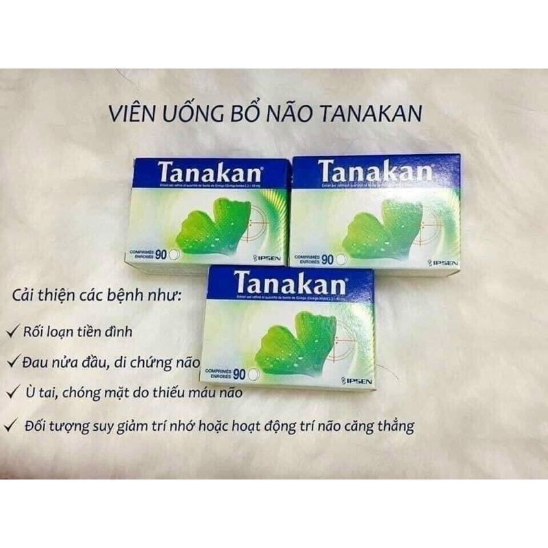 Viên Uống Bổ Não Tanakan 90viên | Shopee Việt Nam
