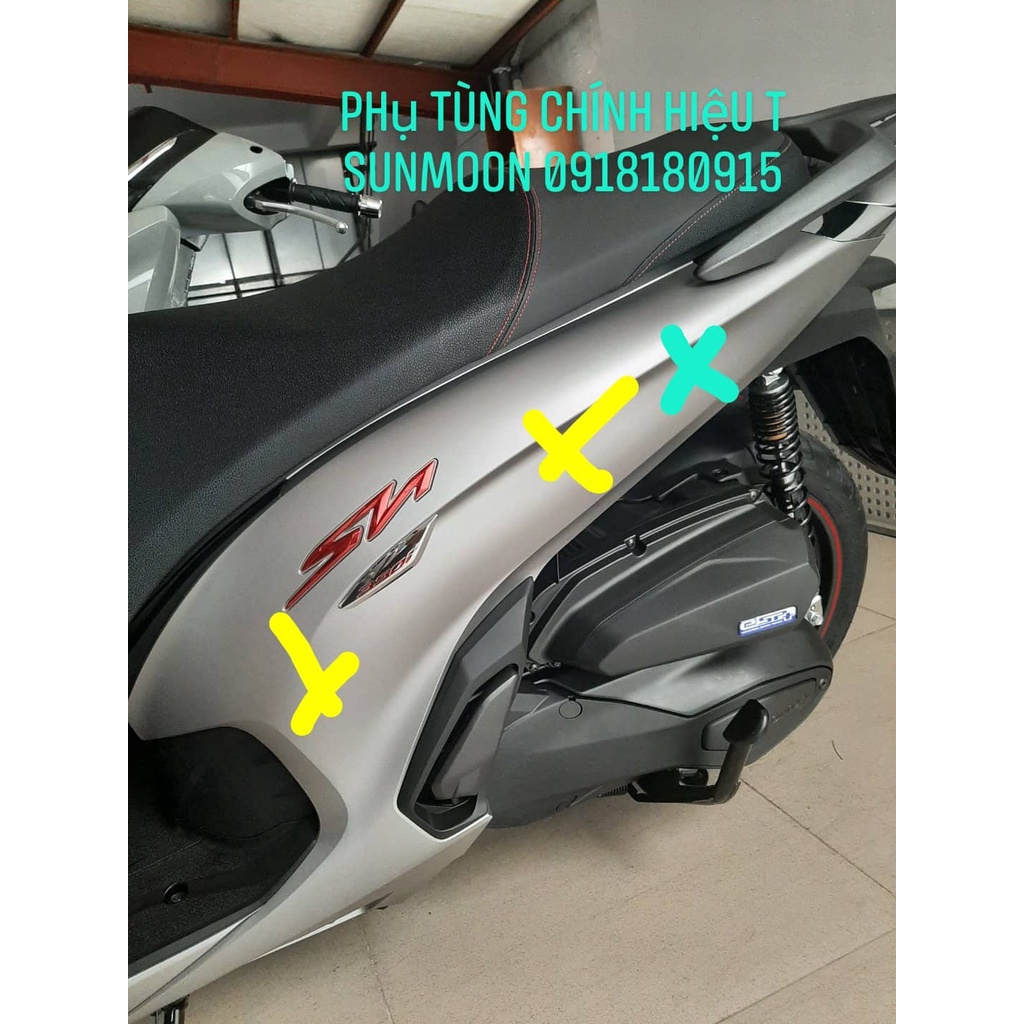 Bộ ốp sườn sh 350i honda | Shopee Việt Nam