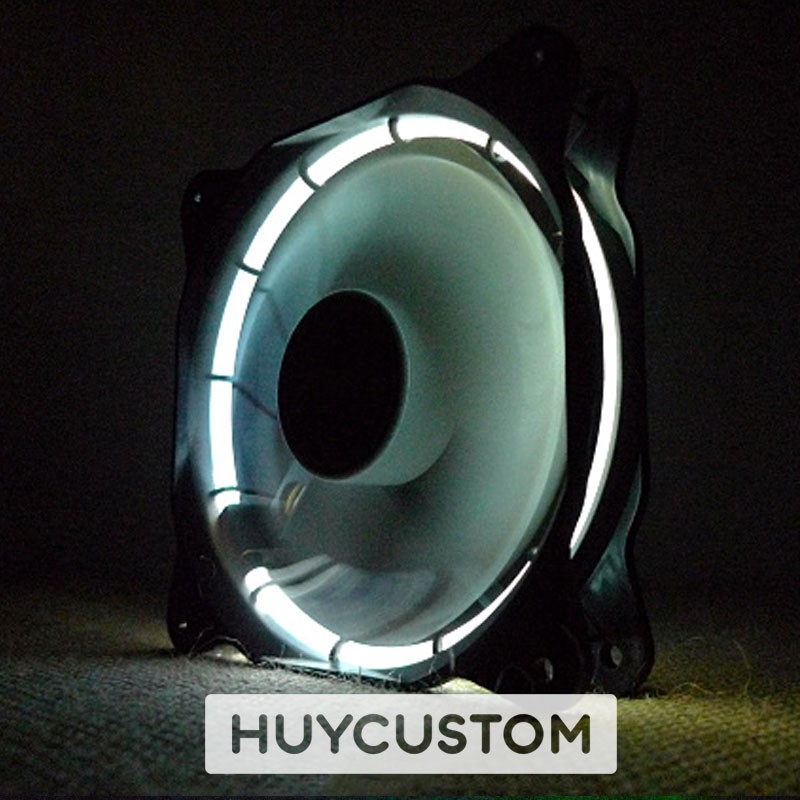 Fan Jonsbo Ring trắng HUYCUSTOM OEM 12cm 1200rpm dành cho máy tính ...