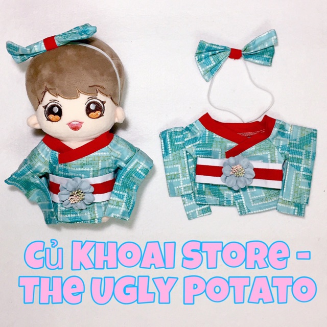 Kimono cho Doll - Set quần áo/ outfit cho doll 20cm | Shopee Việt Nam