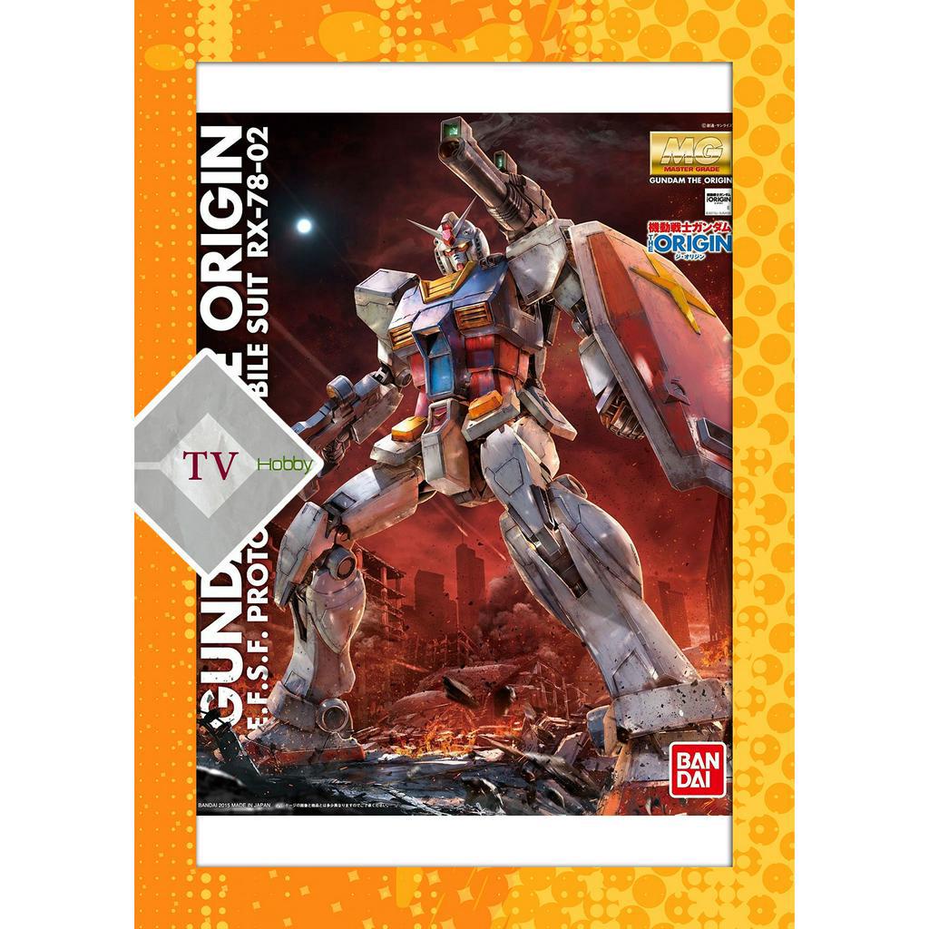 Mô Hình Lắp Ráp Gundam MG 1/100 Gundam The Origin RX-78-2 GTO | Shopee ...
