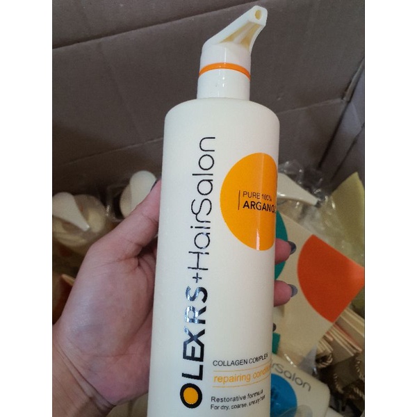 [OLEXRS]Dầu Gội- Xả Olexrs Argan Oil Collagen Hair Salon 960ml 500ML ...