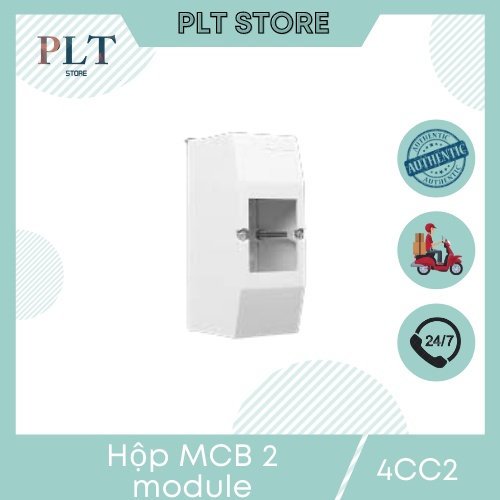 Hộp Chứa 2 MCB Gắn Nổi Sino 4CC2 (KT: 130x50x68) | Shopee Việt Nam