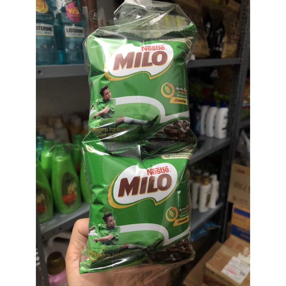 Combo 12 gói Bim milo Ăn Sáng 15g Thái Lan Tặng thêm 1 gói | Shopee ...