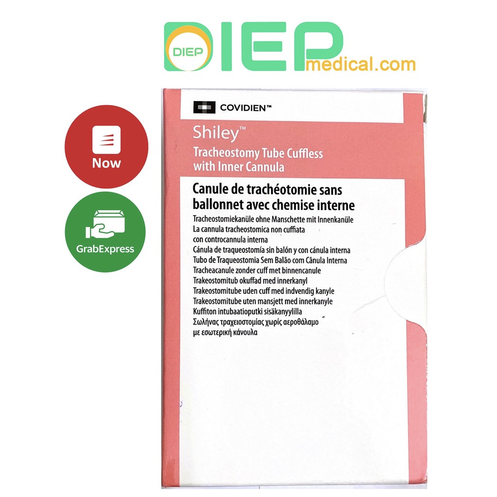 SHILEY CFS, LPC, CFN, FEN - Bộ mở khí quản 2 nòng (có/không có cửa sổ ...