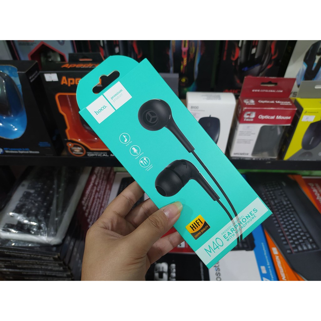 Tai Nghe Điện Thoại Hoco M40 Jack 3.5 | Shopee Việt Nam