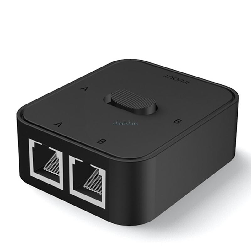 Công Tắc Mạng Lan Ethernet Thông Minh 2 Cổng Gigabit 100/1000Mbps RJ45 ...