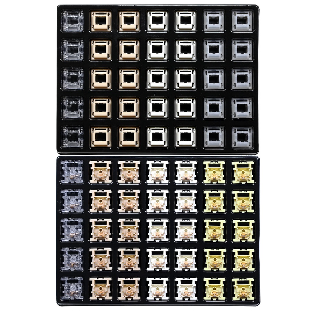 Công TẮC KEM ICE TECSEE LINEAR DIY 5PIN RGB SMD 62G 58G MX CÔNG TẮC CHO BÀN PHÍM CƠ 60M NYLON ...