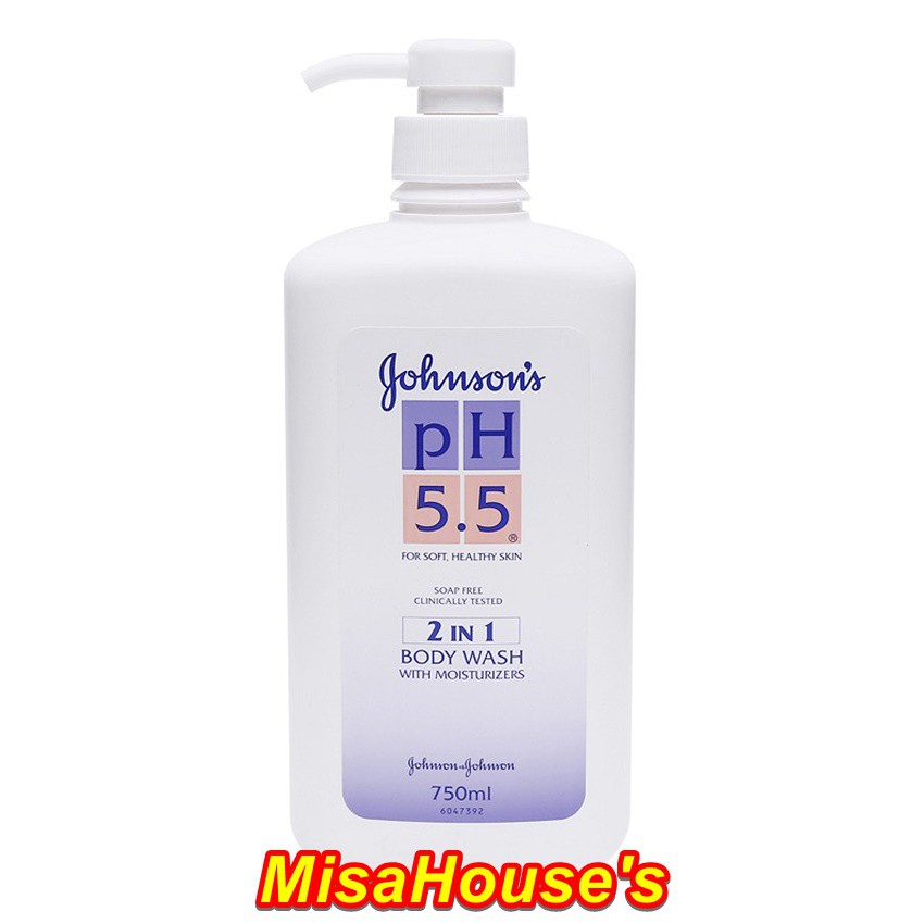 Sữa tắm 2 trong 1 Johnson's pH5.5 750ml | Shopee Việt Nam