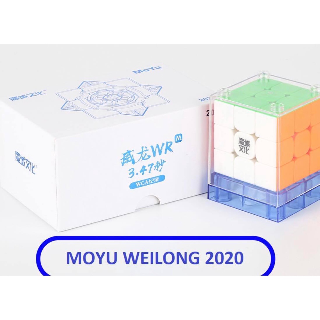 [Rubik3x3x3] Rubik 3x3 MoYu WeiLong WRM 2020 MoYu 3x3 Nam Châm Dòng Cao ...