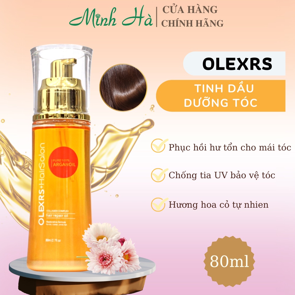 Tinh dầu dưỡng tóc Olexrs Hair Repair Oil 80ml phục hồi hư tổn giúp tóc ...