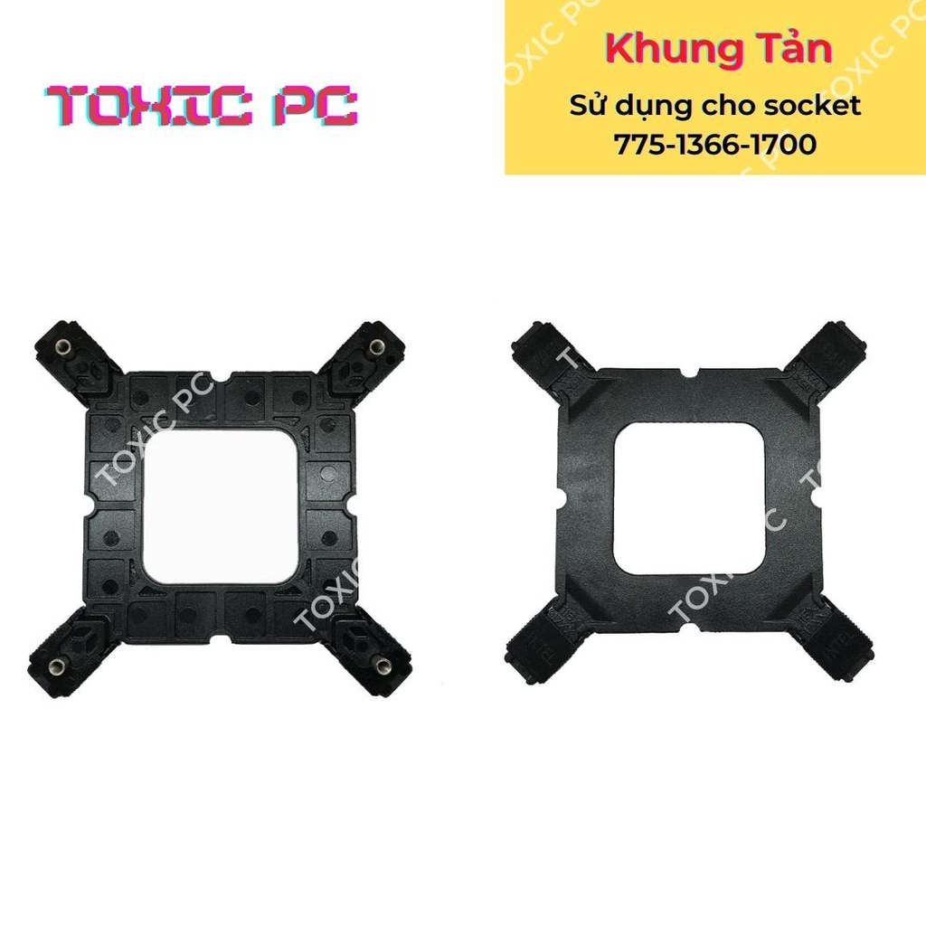 Bộ gông đế lắp tản nhiệt, Khung đế lắp tản nhiệt - Backplate CPU Intel ...