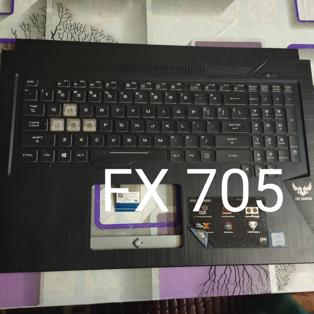 VỎ MẶT C ASUS FX705 ZIN THÁO MÁY. | Shopee Việt Nam