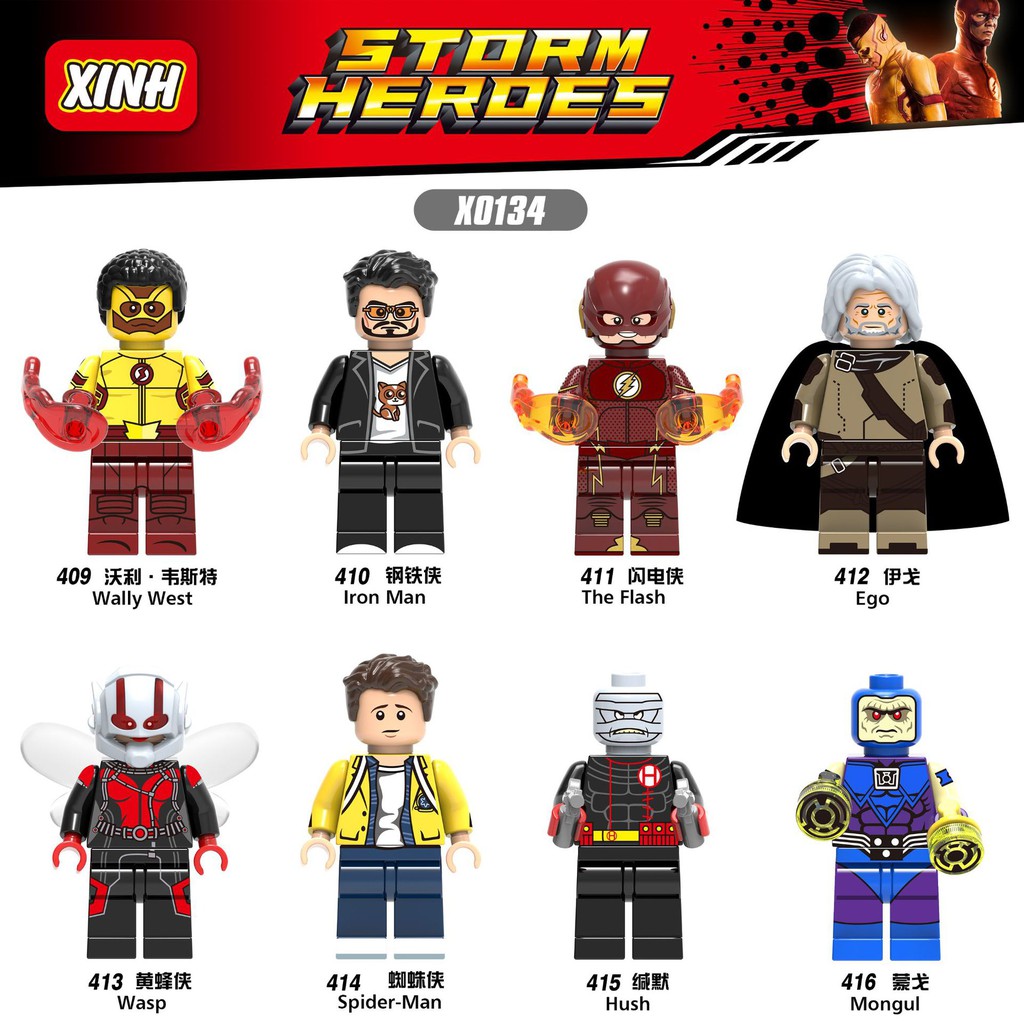 Mô Hình Đồ Chơi Lego Nhân Vật Wally West Tương Thích Với Lego X0134 ...