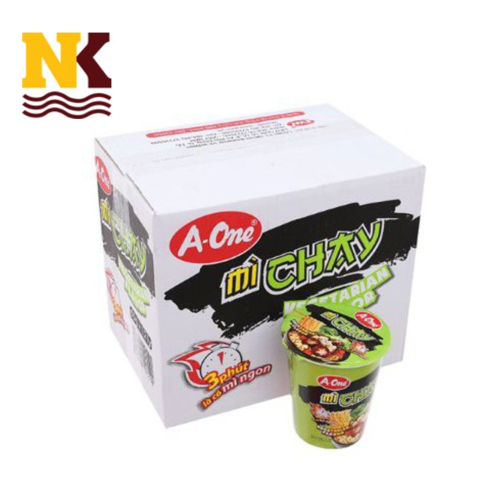Mì ly Aone chay 65g x 12 ly | Shopee Việt Nam