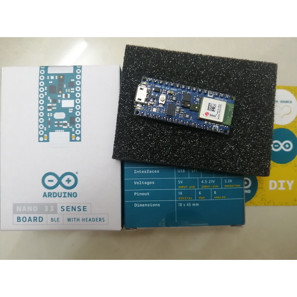Board Lập Trình AI Arduino Nano 33 BLE Sense | Shopee Việt Nam