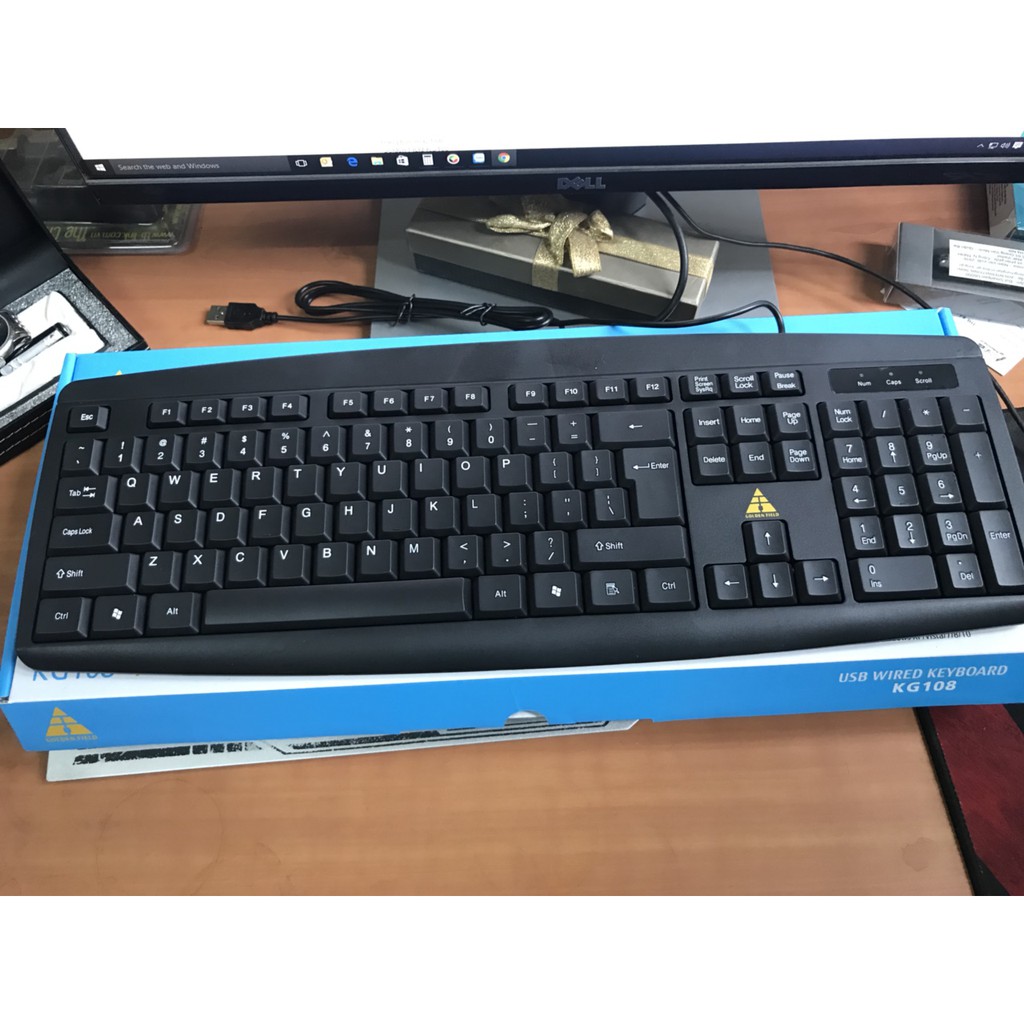 Bàn Phím Máy Tính Golden Field KG108 - Hàng chính hãng | Shopee Việt Nam