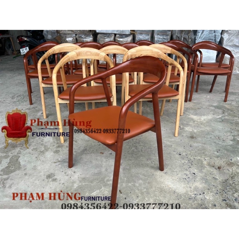 ghế gỗ cafe neva nệm cao cấp | Shopee Việt Nam