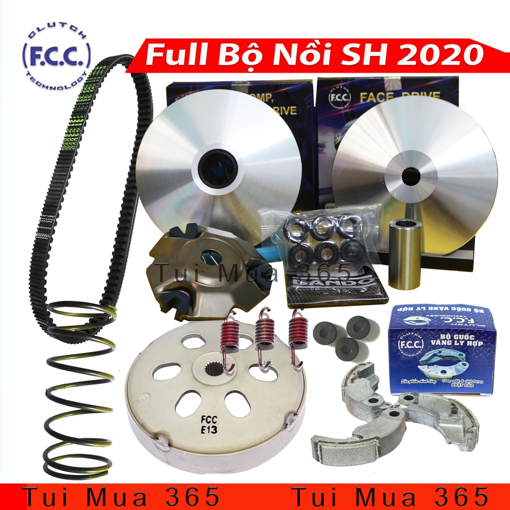 Full Bộ Nồi Trước, Nồi Sau dùng cho xe SH Việt 125-150 Đời 2020 Hãng ...