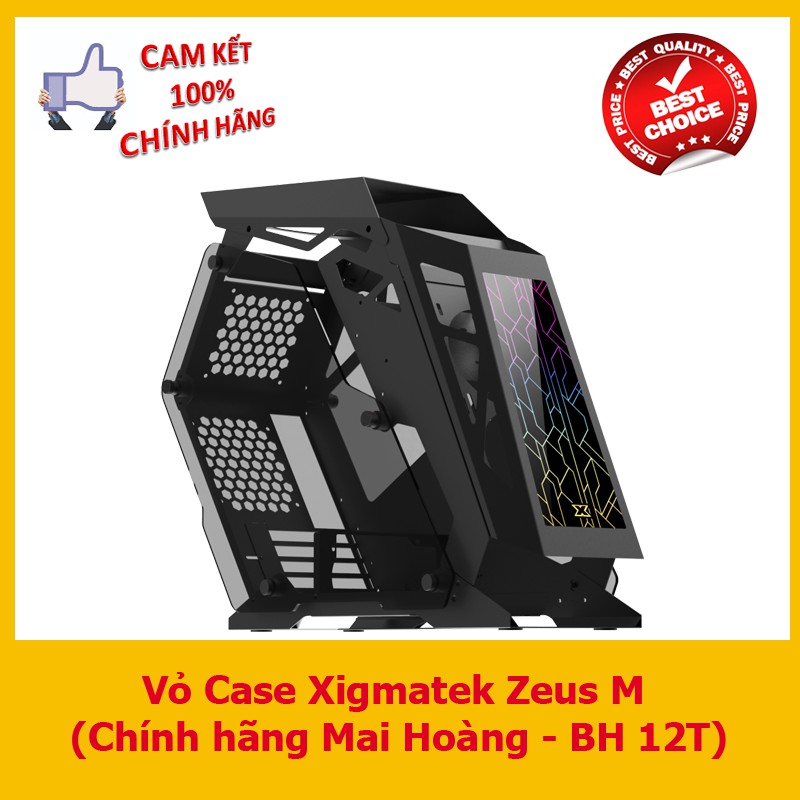 Vỏ case máy tính XIGMATEK ZEUS M SPECTRUM (EN44023) - RGB PREMIUM ...