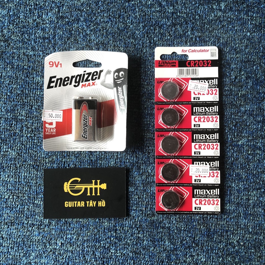 Pin 9v và Pin3v cho eq Guitar | Shopee Việt Nam
