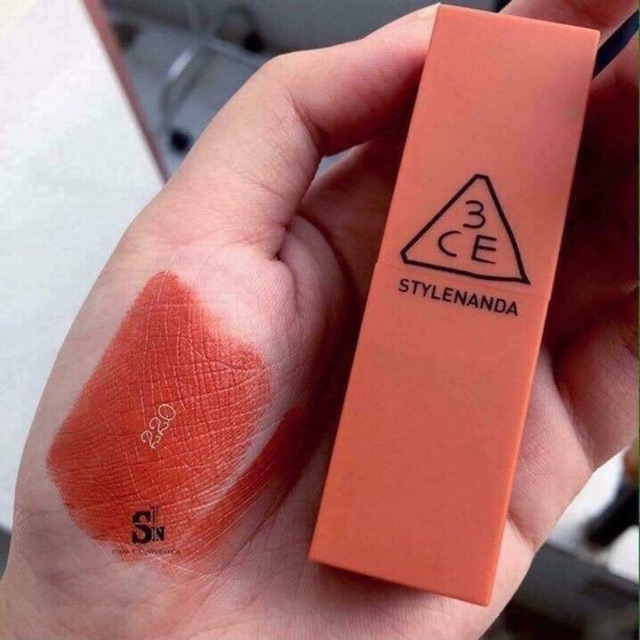 Son 3CE Mood Recipe Màu 220 Hit Me Up (New) | Shopee Việt Nam