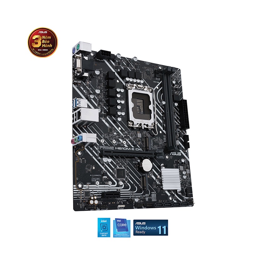 Mainboard Asus PRIME H610M-E D4 (Intel H610, LGA 1700, M-ATX, 2 khe RAM ...
