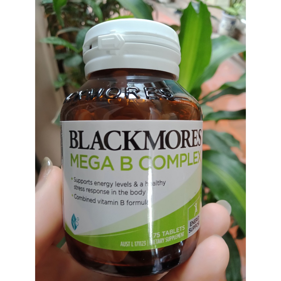 Viên uống Blackmores Mega B Complex Energy Support Vitamin B12 200 ...