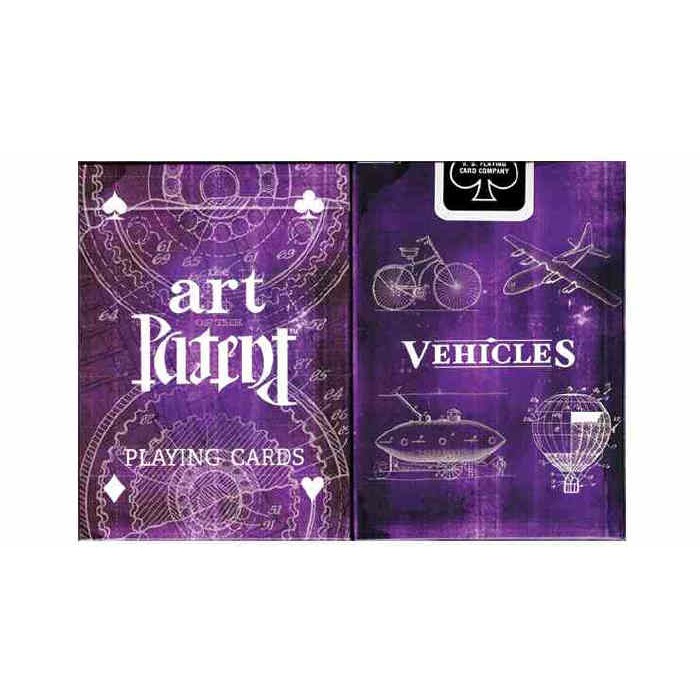 Bài Mỹ : Limited Edition Art of the Patent (Vehicle) Playing Cards ...