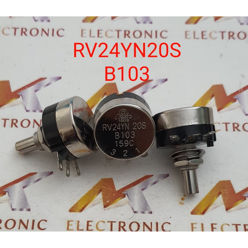 Triết áp RV24YN20S-B103 - 10K 2W TOCOS TOKYO RV24YN 20S B103 (con ...