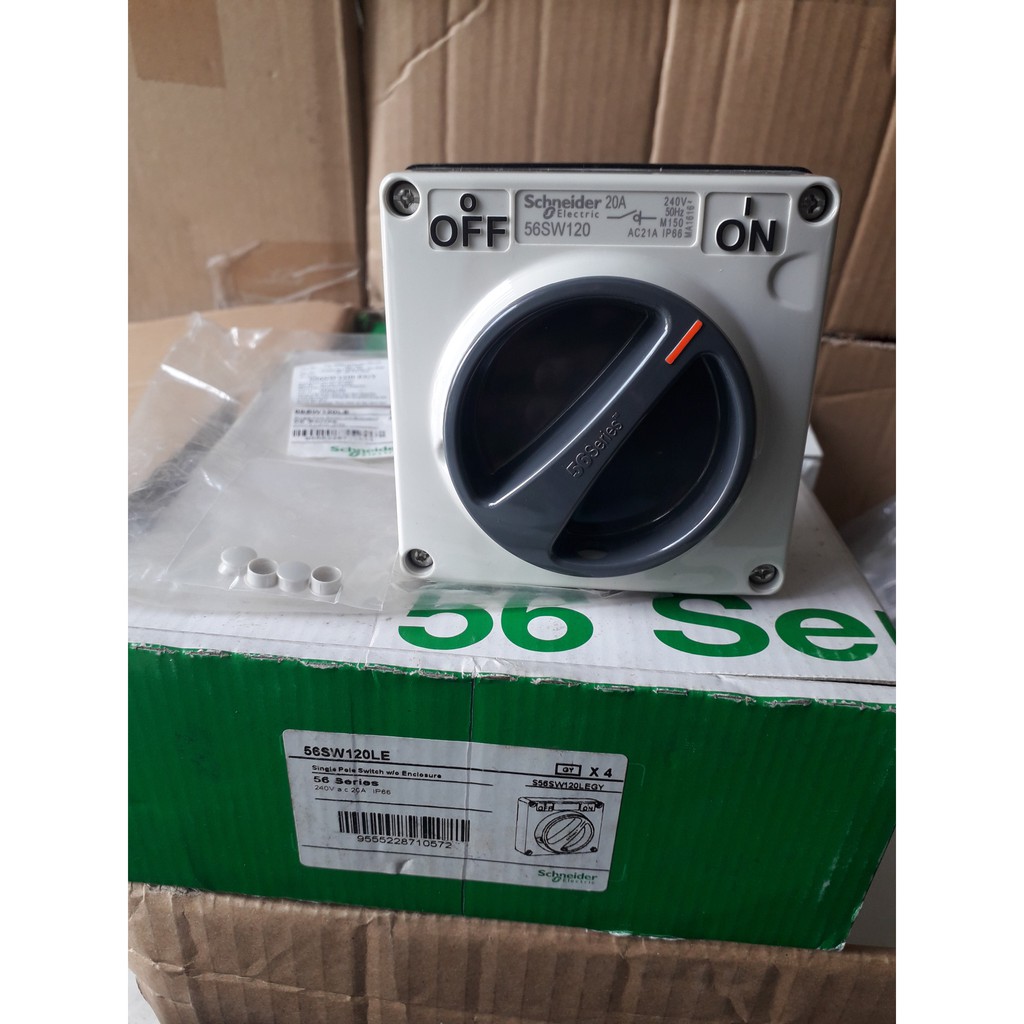 Công tắc khởi động S56SW120LEGY ( 56SW120 ) 20A - 220V, IP66 | Shopee ...