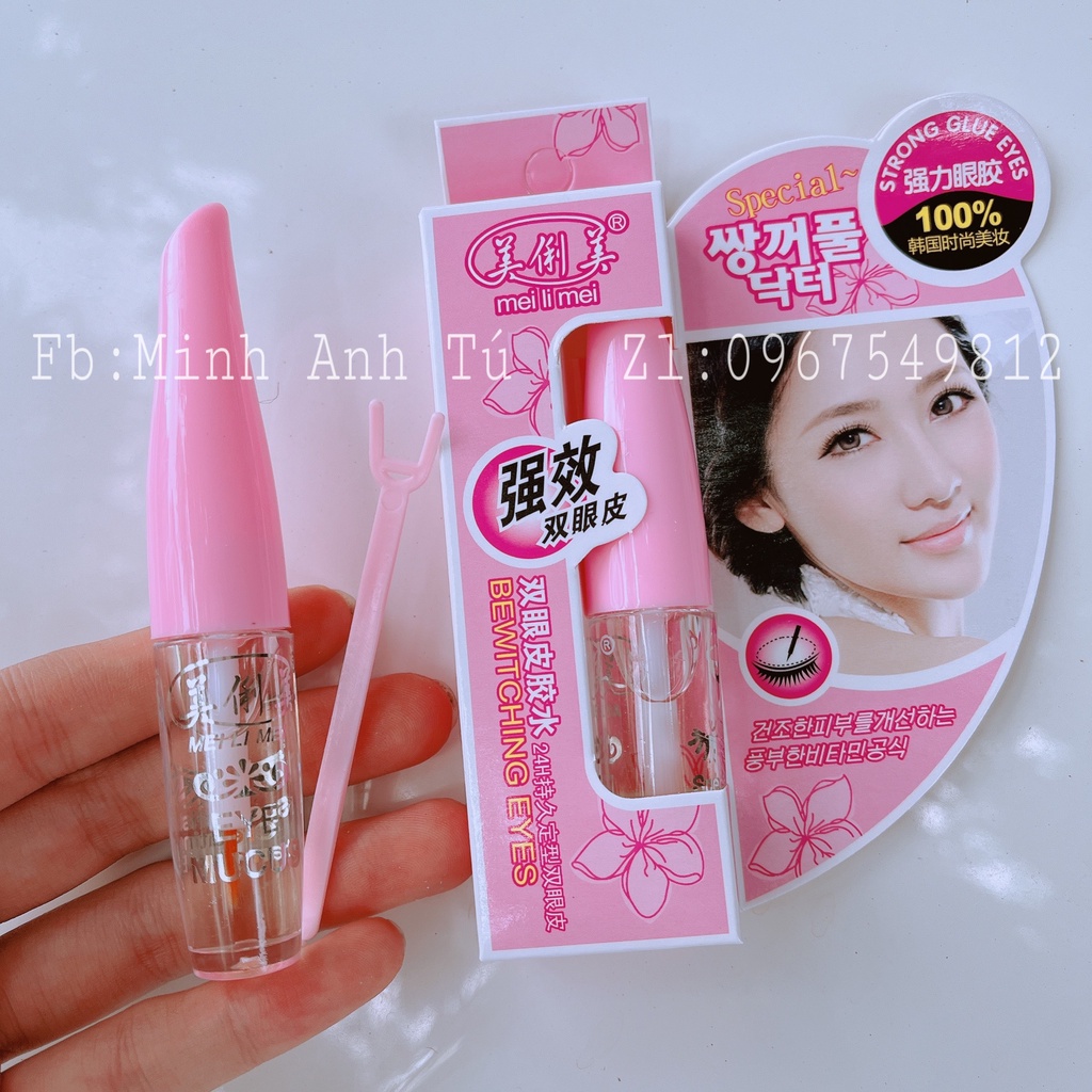 Keo Dán Mí Nắp Hồng Bewitching Eyes Mei Li Mei 10g [Chính Hãng ...